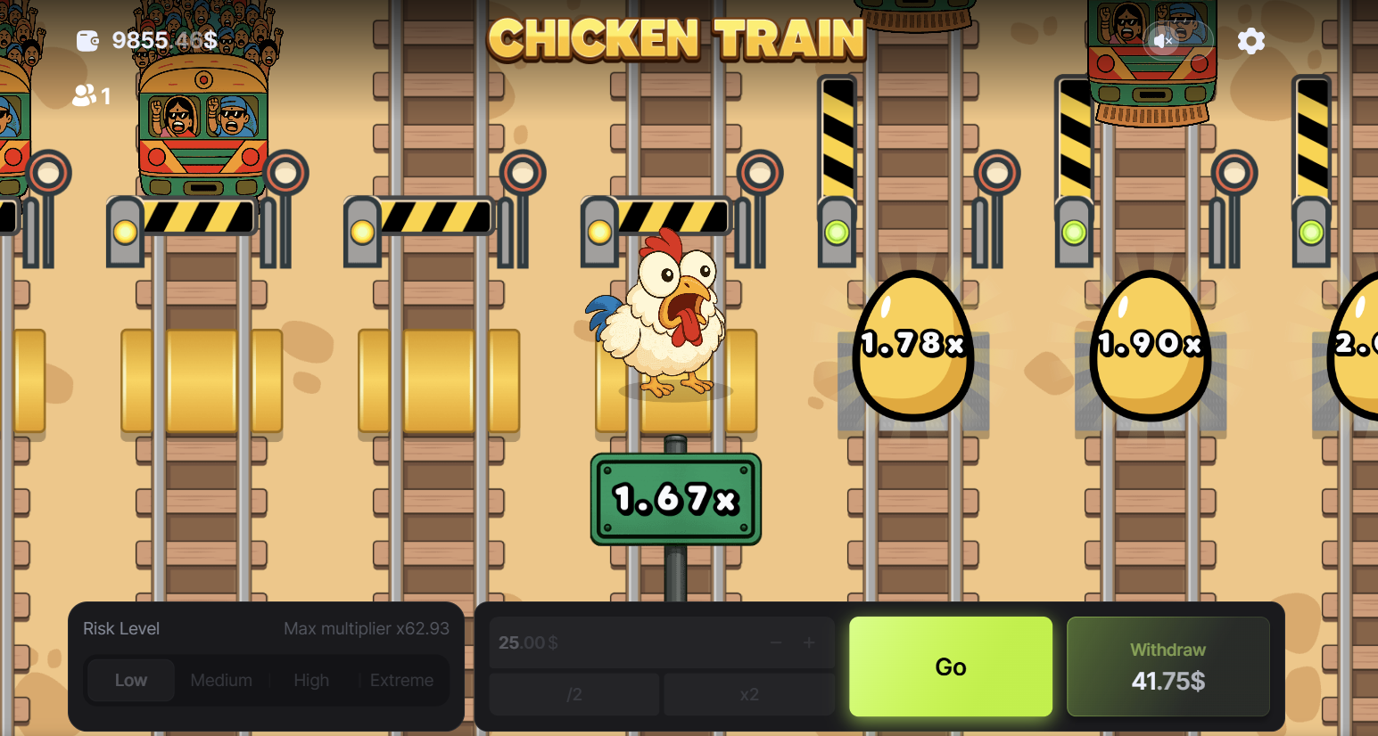 Chicken Train Spiel von 100HP – Demo Kostenlos Nutzen